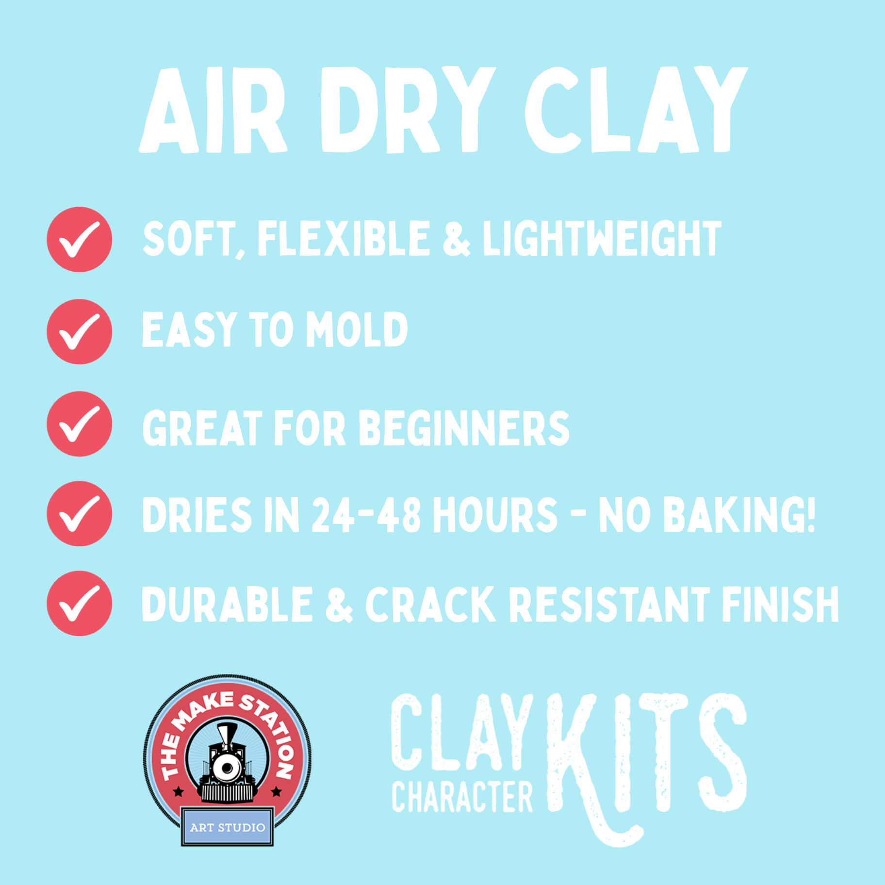 S'more Than A Feeling Air Dry Clay Kit | Arts & Craft Kit – The Local ...