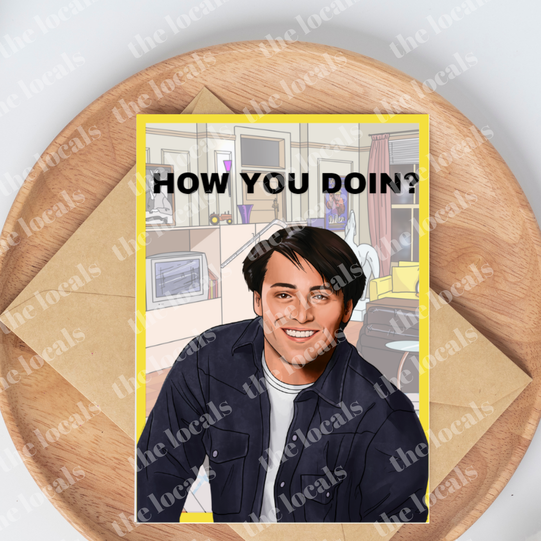 Joey- how you doin? Greeting Cards – The Local Entrepreneurs of Winnipeg